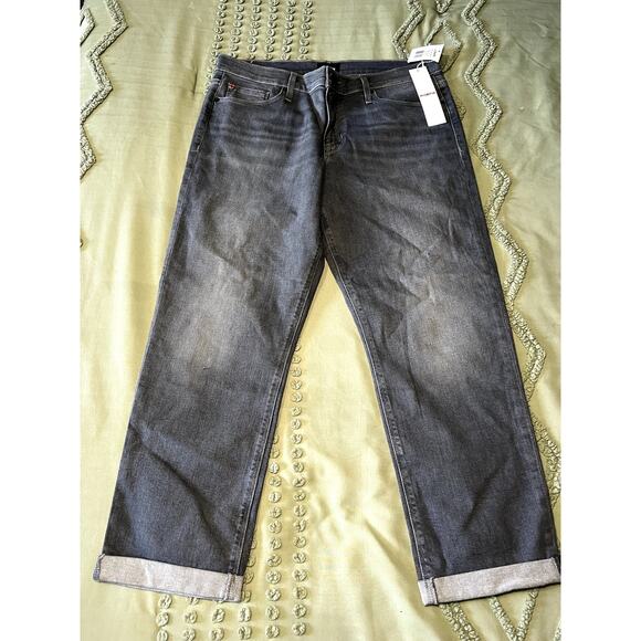 Hudson Jeans | Jeans | Nwt Hudson Natalie Mid Rise Straight Crop Roll ...